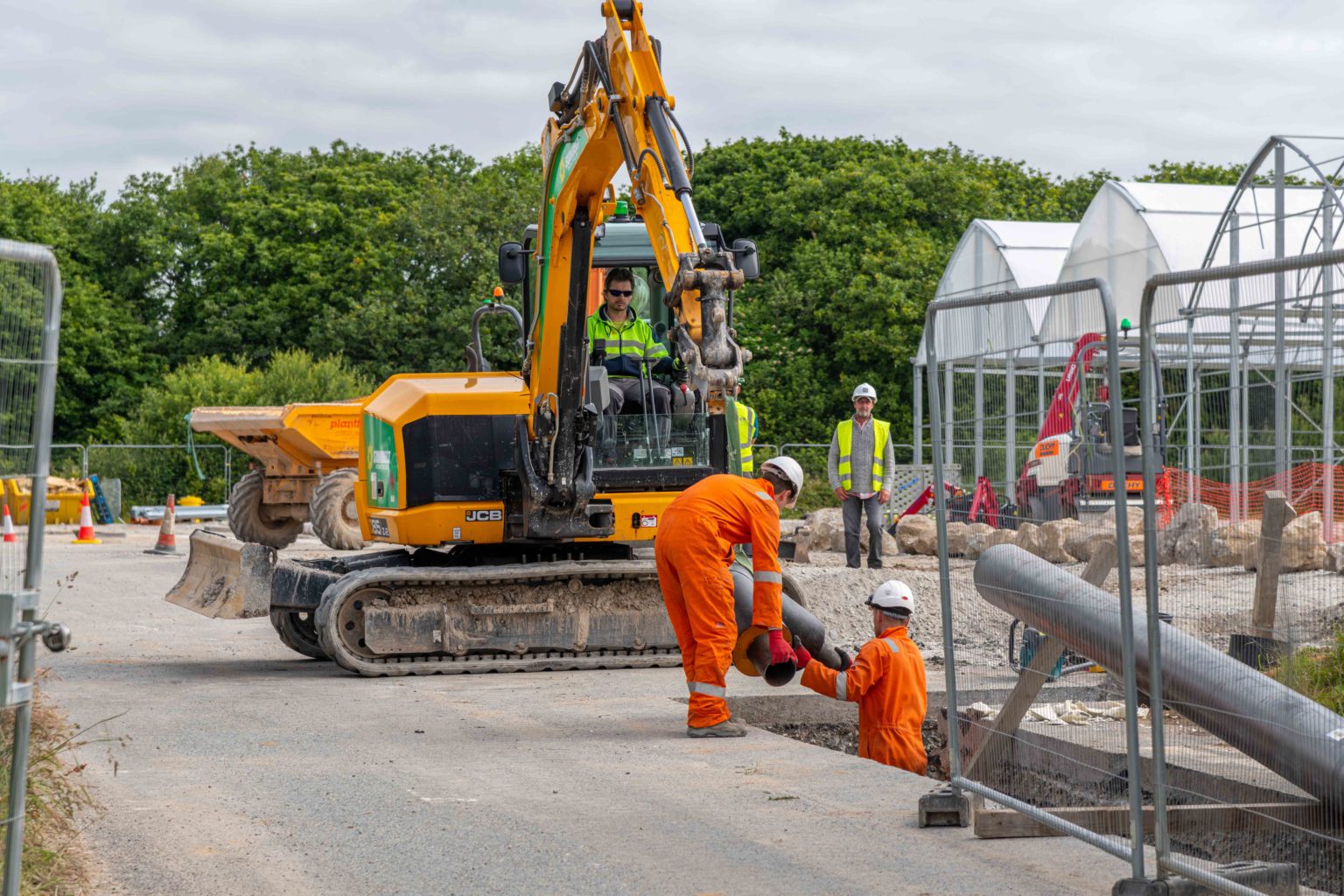 Ground Source Heat Pump specialising in pipeline installations - OnSite